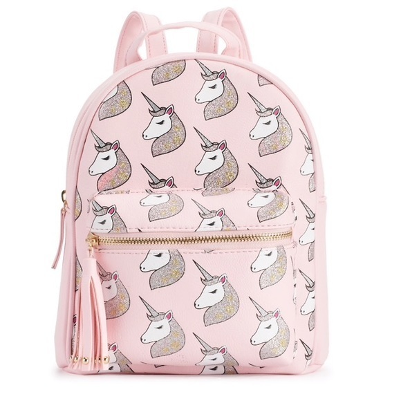 OMG | Bags | Omg Accessories Glitter Unicorn Mini Backpack Nwt | Poshmark